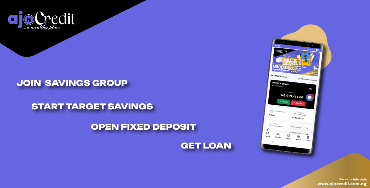 AjoCredit - Login